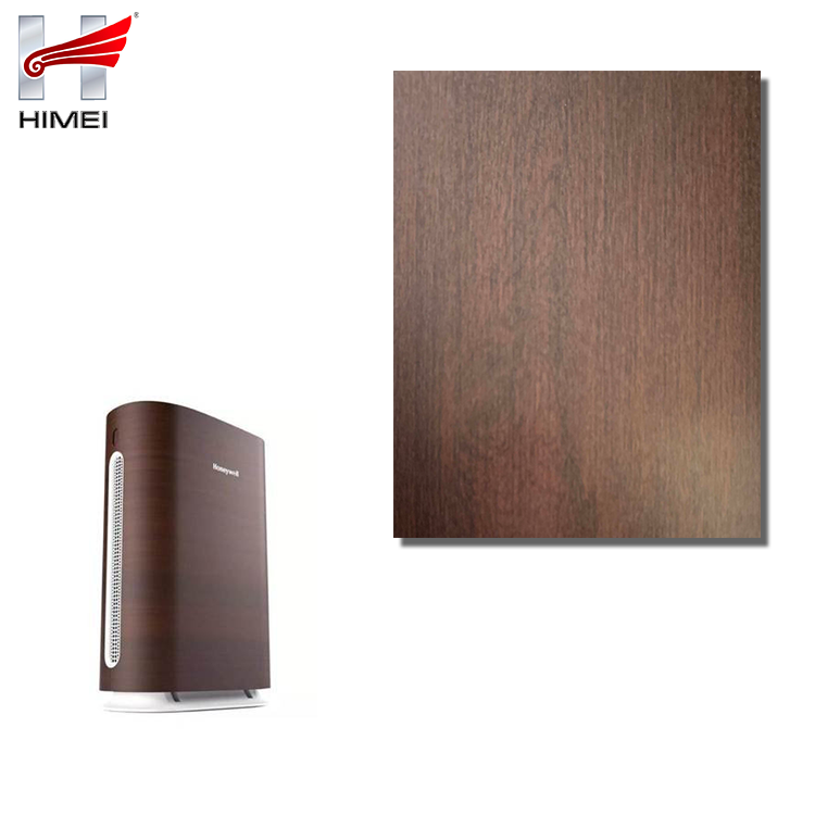 PVC color wood grain coated steel plate for electrical appliances ...