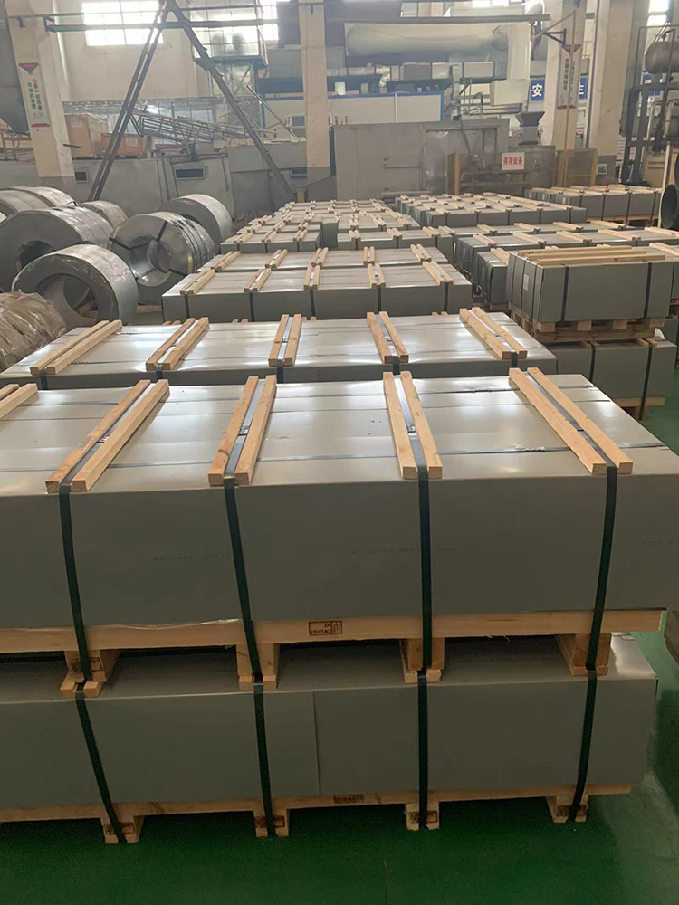 Delivery Of Coated Steel Sheets Ordered By Japanese Customers ...