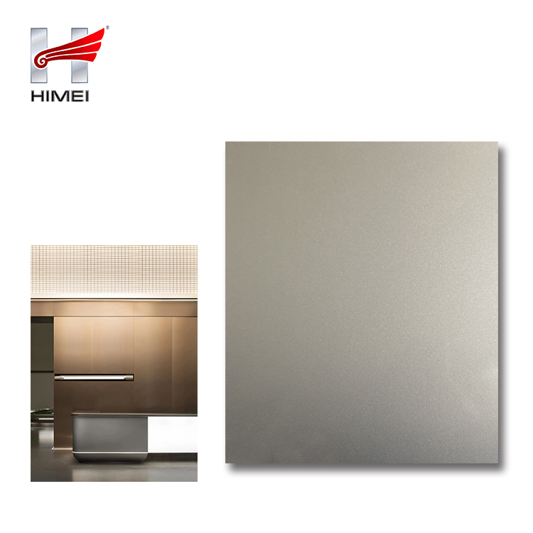 Cold Rolled Hairline Film Laminated Steel Sheets – Laminate Metal Sheet ...